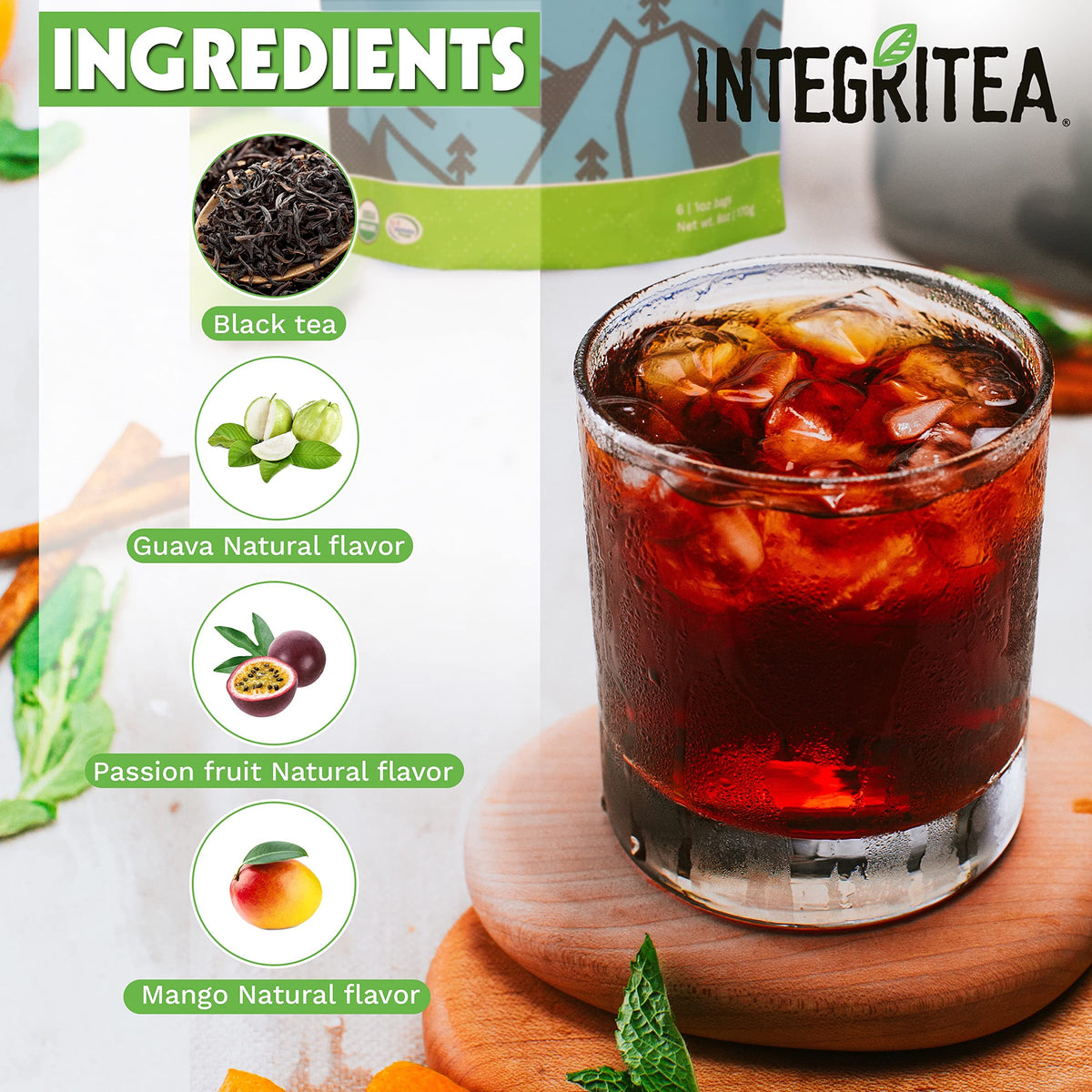 Bluegrass Breeze Iced Tea Foodservice 48 Brew Bags – IntegriTEA